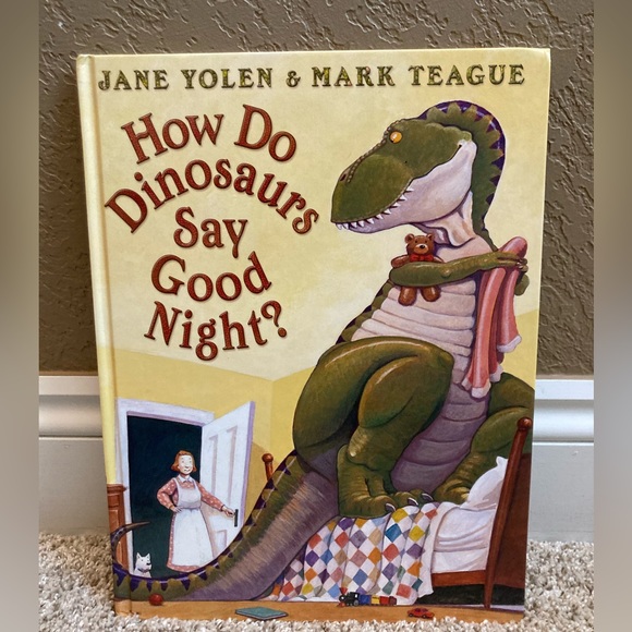 Other | How Do Dinosaurs Say Good Night Childrens Book By Jane Yolen ...